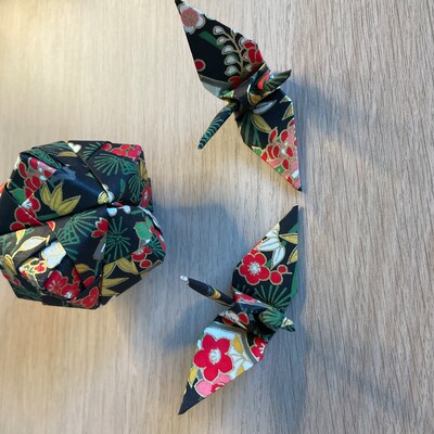 Origami yuzen Washi chiyogami silk Screen Paper craft Paper various ...