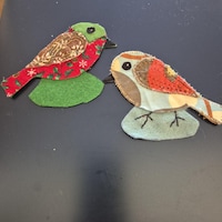 PDF Pattern Fabric Scraps Bird Pattern With Step-by-step Instructions ...