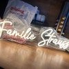 Custom Last Name Neon Sign Wedding for Reception Led Lights - Etsy