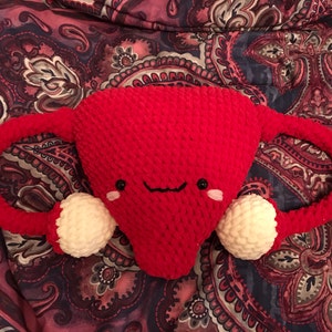 Anatomical Uterus Crochet Pattern PATTERN ONLY Instant | Etsy UK