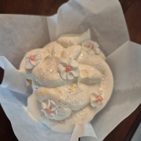Wedding White Royal Icing Flowers With Silver Dragee Center (100) - Etsy