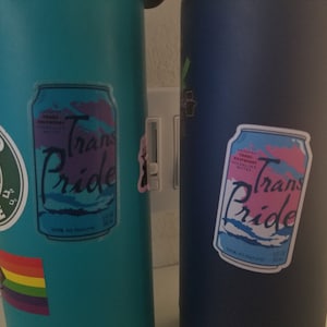 LGBTQ Pride La Croix Stickers Transgender Lesbian Bisexual Asexual ...