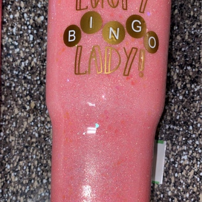 Bingo Decals, Bingo Cup Decal. Bingo Gifts, Bingo Lover Gifts, Bingo ...