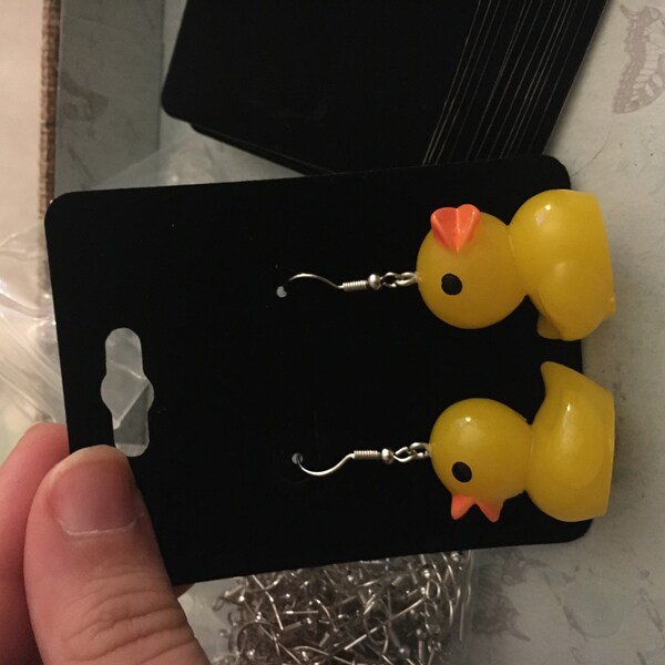 BULK 10 Yellow Duck 3D Plastic Charms SC1461 - Etsy