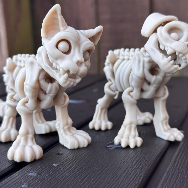 Flexi Factory T-rex Skull Key Chain - Etsy