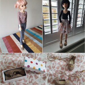 Knitted Cardigan With Hood for Minifee Slim Msd BJD 1/4 | Etsy