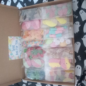 Rainbow Sweets Letterbox Gift, Pick and Mix Sweetbox, Rainbow Gift ...