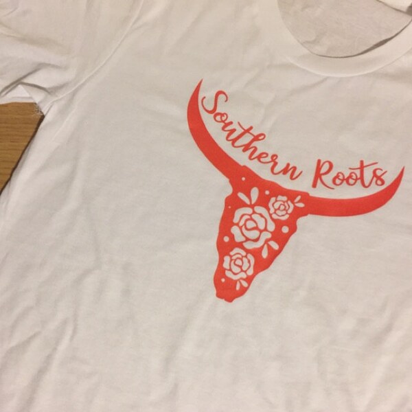 Southern Roots Longhorn Svg Eps Dxf Png Files for Cutting Machines ...