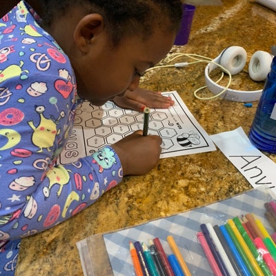 Sight Word Worksheets Printable Sight Word Practice Busy Bee Sight ...