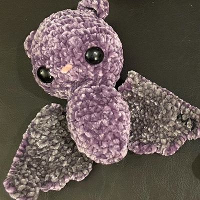PATTERN: Plush Binx the Bat Pattern Amigurumi Chunky Bat Pattern Super ...