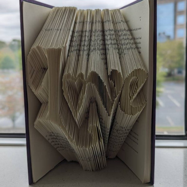 Book Folding Patterns - LOVE - 556 Pages, + Tutorial Valentine's Day ...