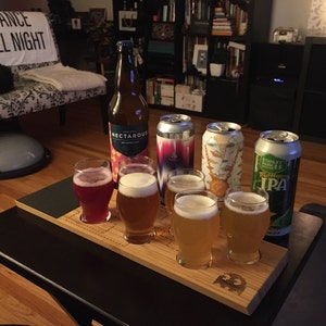 Beer Tasting Tray, Beer Flight Tray - Etsy
