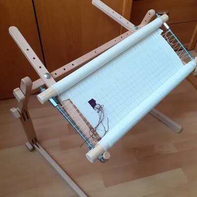 Needlework Table and Lap Hands-free Stand Made of Organic Beech Wood ...