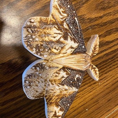 Cottagecore Moth Forest Shelf Decor - Etsy