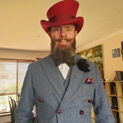 Custom Top Hat. Asymmetric Top Hat, Burgundy Hat, Great Gatsby Hat ...