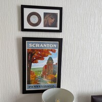 Scranton Retro Vintage Travel Poster - Etsy Canada