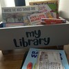 Children's Library Box, Baby Book Box, Book Storage, Nursery Storage ...