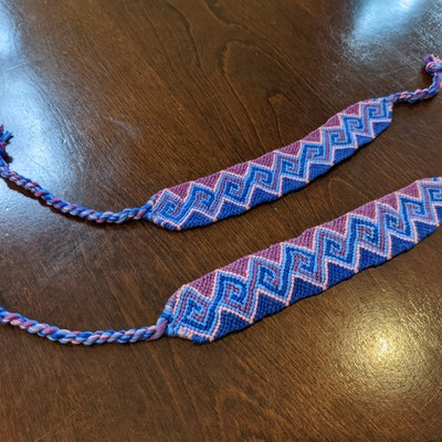 Friendship Bracelet Arrowhead Pattern - Etsy
