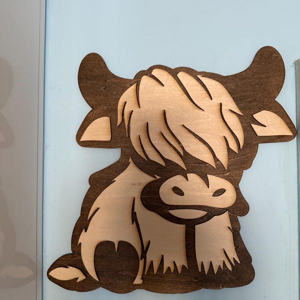 Highland Cow Farmhouse Decor - Etsy