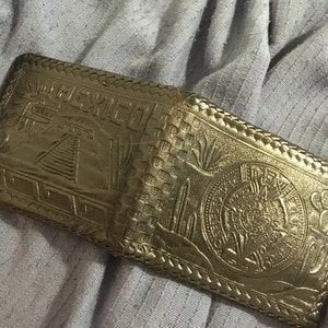 Handmade Mexican Hand Tooled Laced Leather Men's Wallets - Etsy