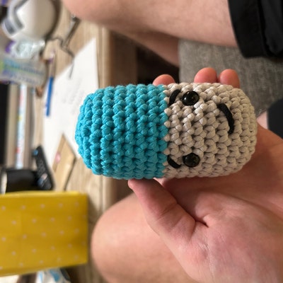 Chill Pill Crochet Pattern, Crochet Pattern, Chill Pill, Crochet Chill ...