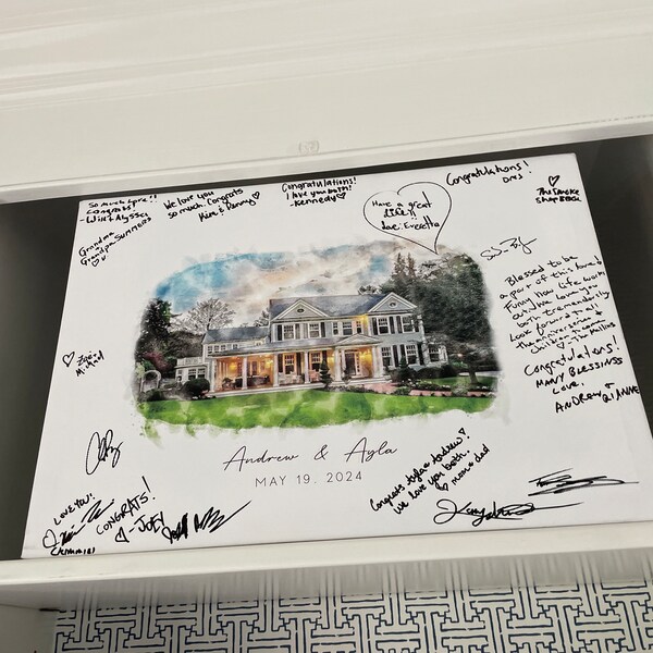 Wedding Guest Book Alternative, Alternative Guest Book Wedding Venue ...