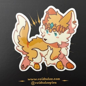 Lycaon Rose Vinyl Sticker - Etsy