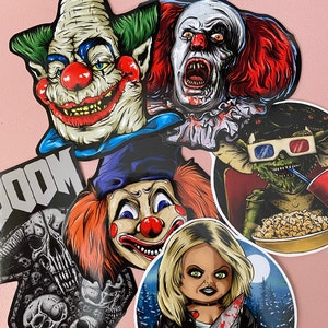 Classic Monsters Sticker Pack - Etsy