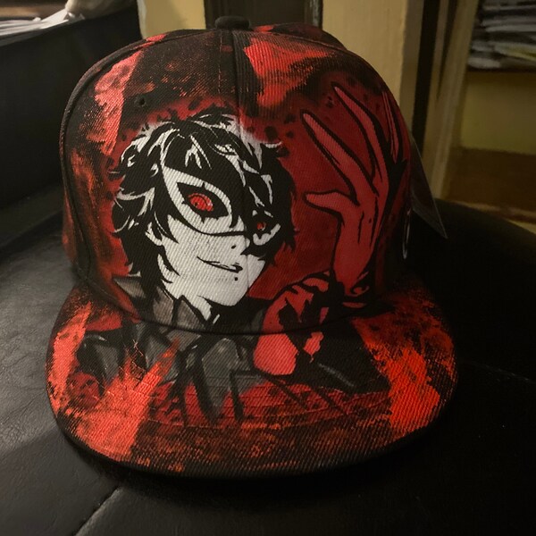 Incredible Hand Painted Comic Skull Hat in Neon Colors - Etsy