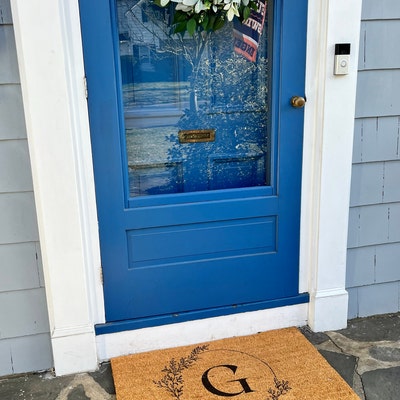 Sign Language, ASL Gift, Personalized Doormat, Custom Door Mat, Last ...