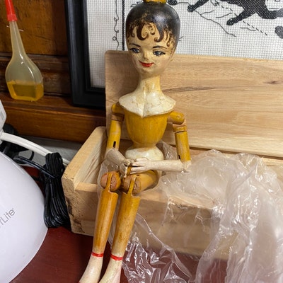 Wooden Doll Grodner Tal 18th Century ... - Etsy