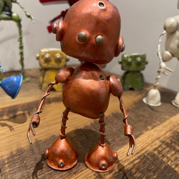 Junkbox the Robot Steampunk Robot Space Robot Rustic Robot Girl/man ...