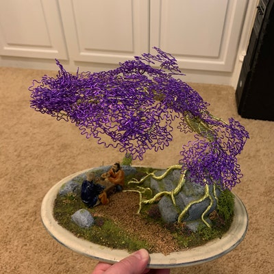 Drahtbaum Wire Tree Bonsai Drahtkunst Dekoration - Etsy