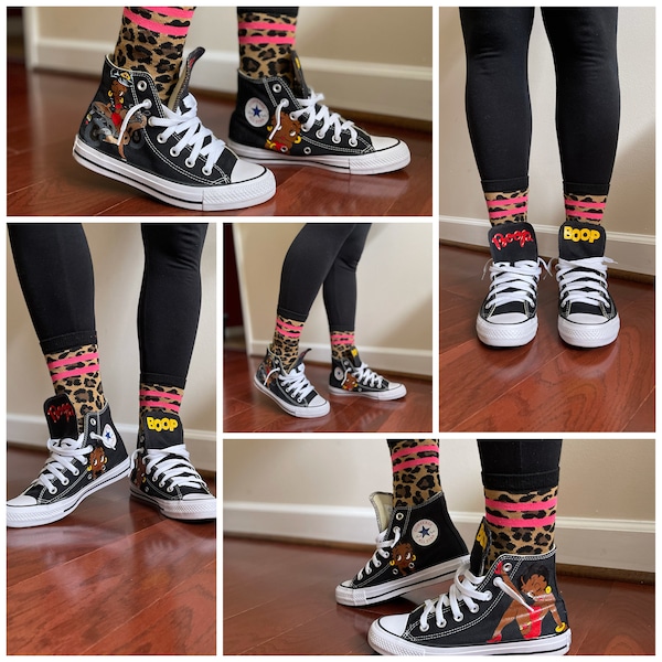 Betty Boop Shoes - Etsy