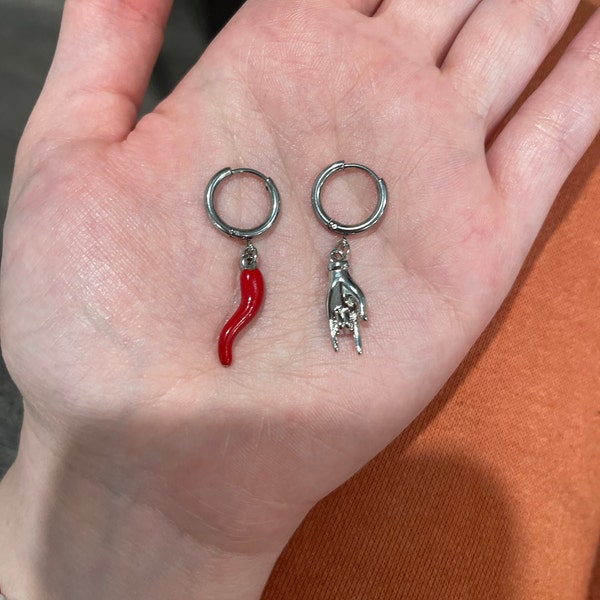 Bright Pink Hoop Earrings Trendy Summer Hoop Earrings Gold Pink Hoops ...