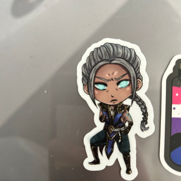 MK Fighter, Mortal Kombat Fighter Chibi Sticker Decal Game - Etsy