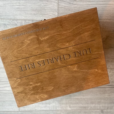 Personalized Keepsake Box With Favorite Verse on It, Anniversary Gift ...