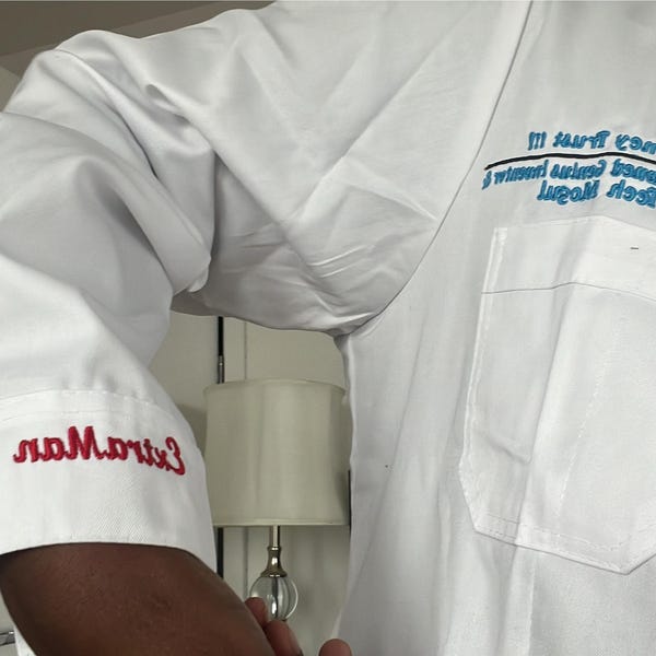 Custom Personalized Embroidered Lab Coat, Doctor Women & Men ...