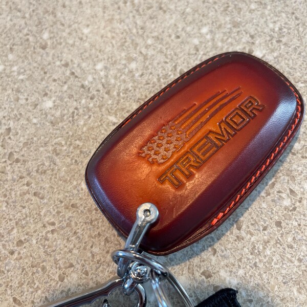 Mercedes Gle-class Leather Key Fob Case for GLE 350, Gle 450, Amg Gle ...