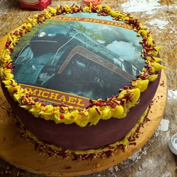 Pink Graduation Cap Cake Topper - 1 Pink Graduation Hat Topper for ...