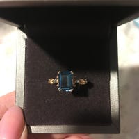 Nature Inspired Leaf Ruby Ring Set Black Gold Branch Twig Lab Ruby ...