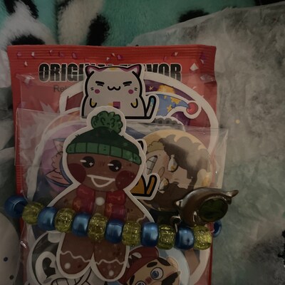 Worm on a String Sticker Set // Cute Fuzzy Worm on a String - Etsy