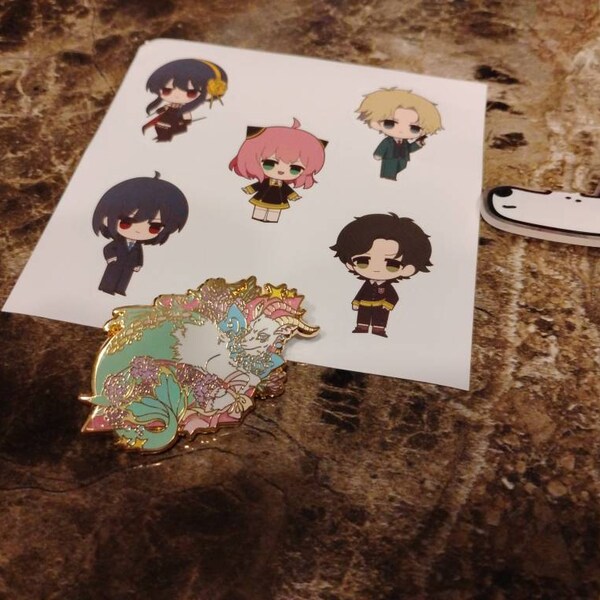 Original Artwork Shugo Chara! My Guardian Characters Sticker Set | PVC ...