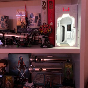 Sci-fi Book Nook. Bookshelf Decorationaction Figure Display. Bring a ...