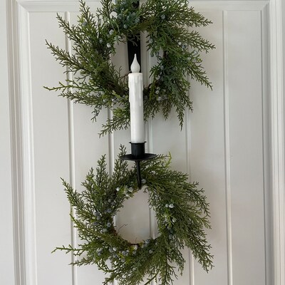 Small Lavender Wreath Mini Lavender Wreath Farmhouse Mini Spring Mini ...