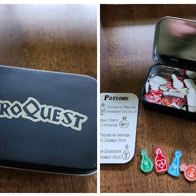 Potion Tokens for Use With Heroquest Set of 50 - Etsy