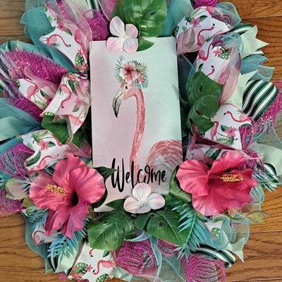 Faux Stained Glass Pansy Floral Wreath Sign, Metal Wreath Sign, Signs ...
