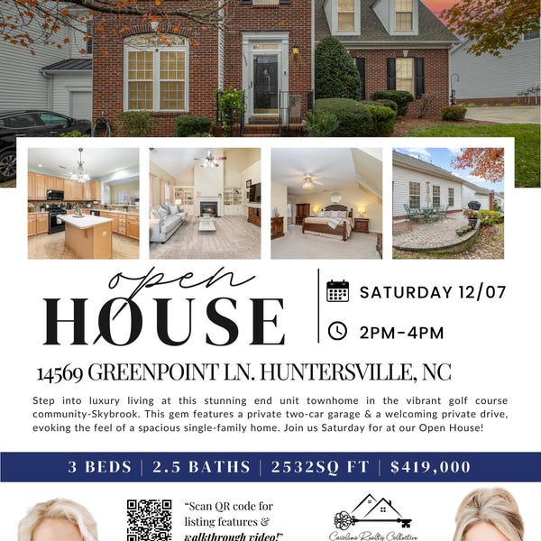 Real Estate Open House Water Bottle Label, Open House Bottle Label ...