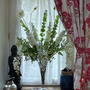 110cm Tall Artificial Tree Branch With Leaves, Faux Plant, Faux ...