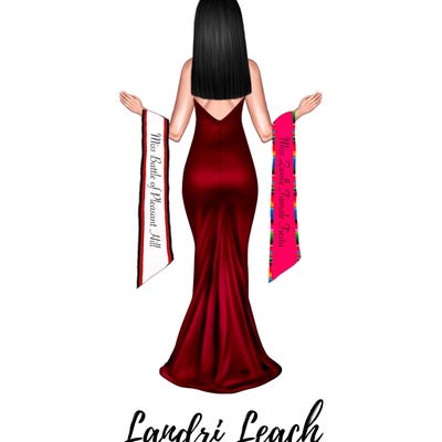 Pageant Group of 9 Digital Drawing - Etsy UK